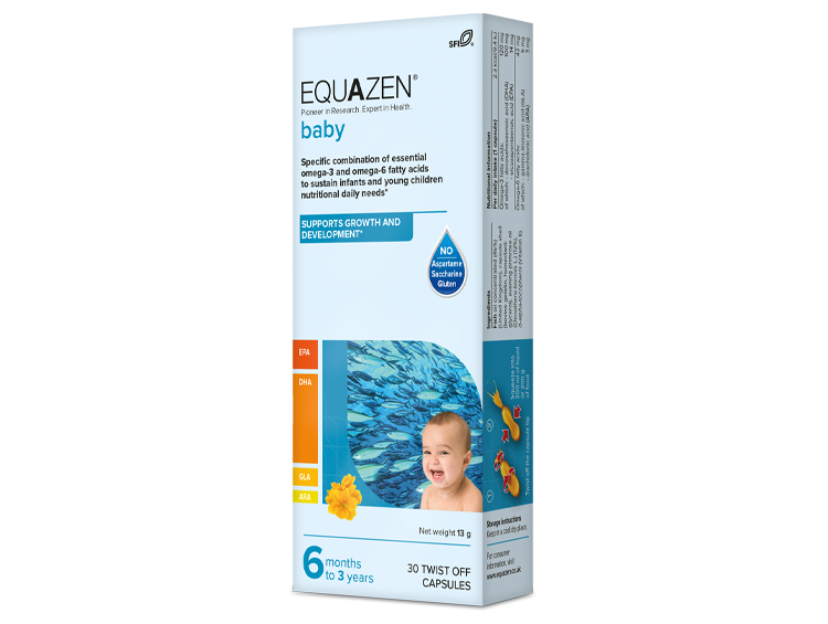 Essential fatty acid supplementation for babies | Equazen baby - Equazen UK